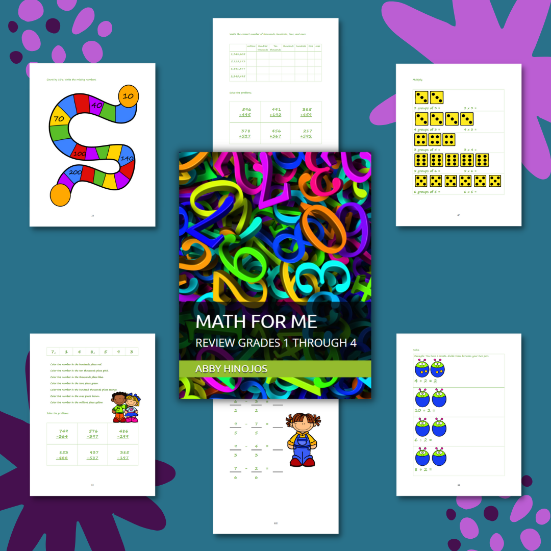 Review grades 1 through 4
